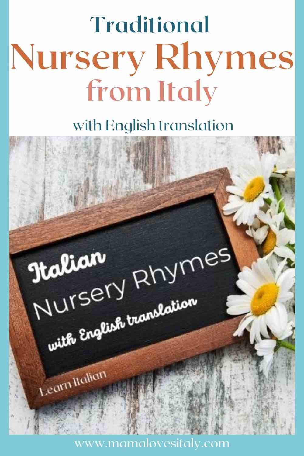 Traditional Italian nursery rhymes your kids will love | Mama Loves Italy